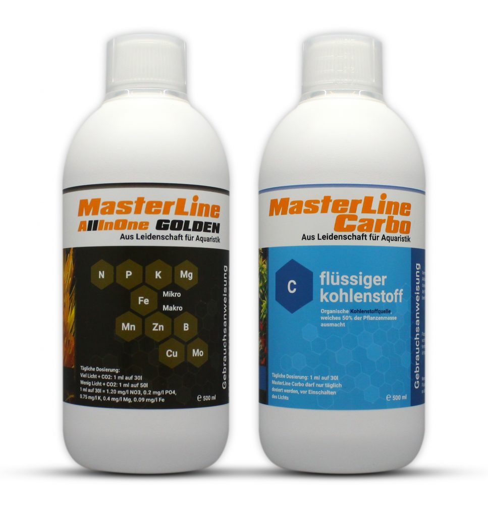 Set MasterLine AllInOne Golden + Carbo - 500ml - Liquid Nature